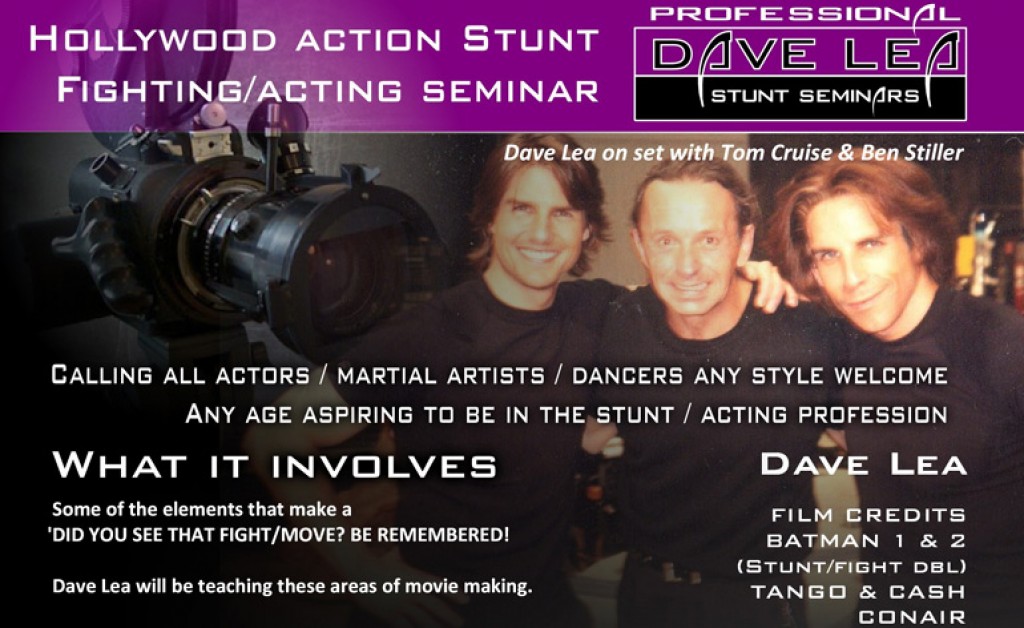 Dave Lea Stunt Seminar! - Kung-fu Kingdom